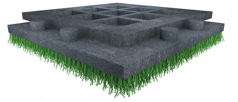 Portable Turf Panel With Built-in Shockpad | Easy Sports Floors